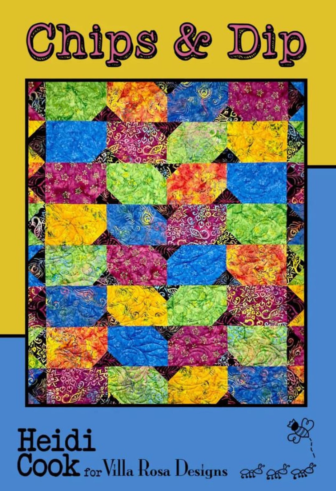 Chips & Dip - Quilt Pattern, Finished Size Approx. 44" X 50", From ...