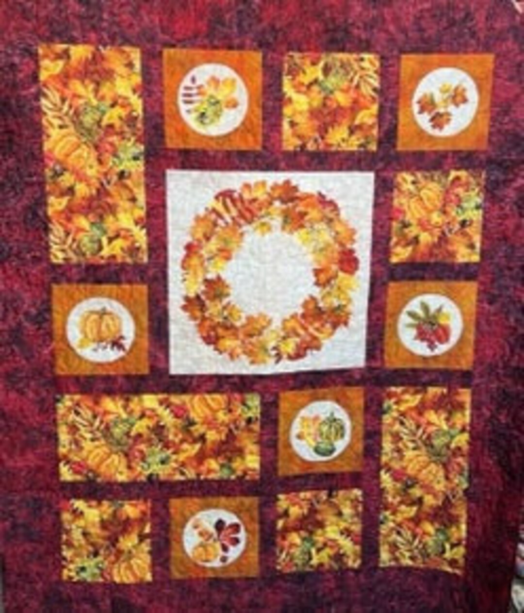 Celebrate Fall Quilt KIT 54"x65" (curated by Karen Montgomery) - Etsy