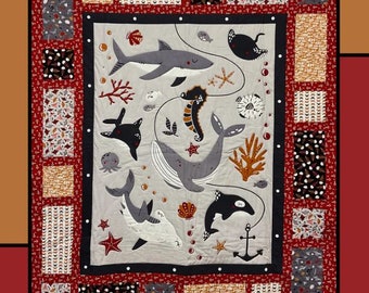 Pumpkin Patch - Quilt Pattern, Finished Size Approx. 54" X 72", From ...