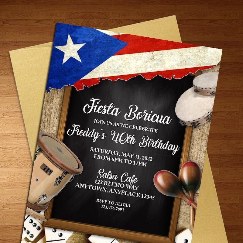 Puerto Rican Theme Birthday - Etsy