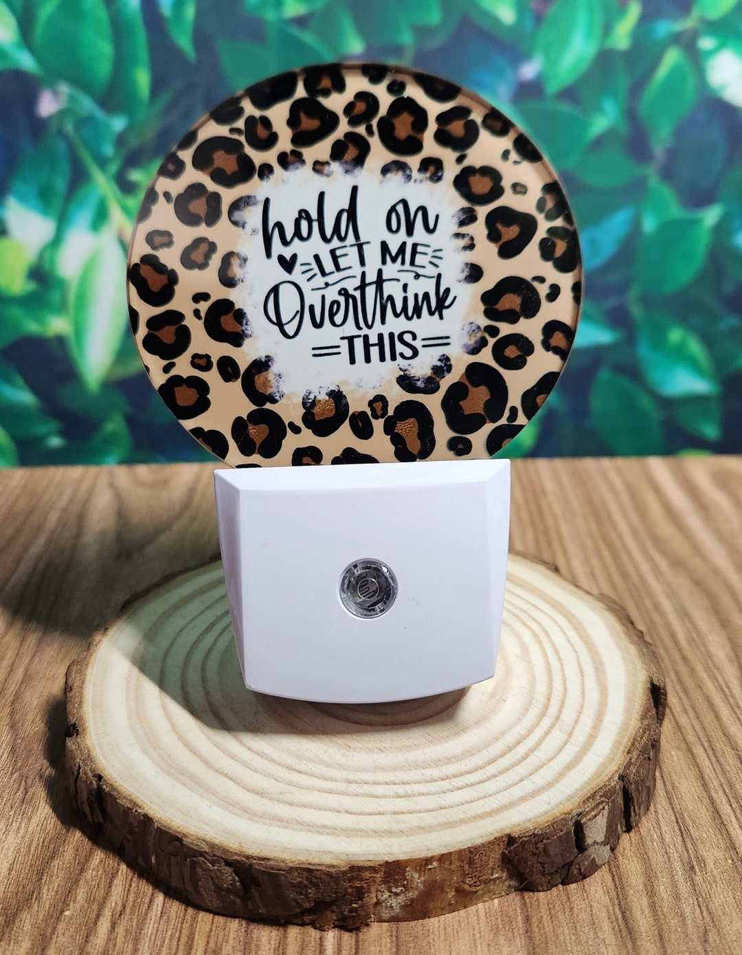 Hold on Bathroom Decor - Overthink Night Light - Overthinker Decor ...