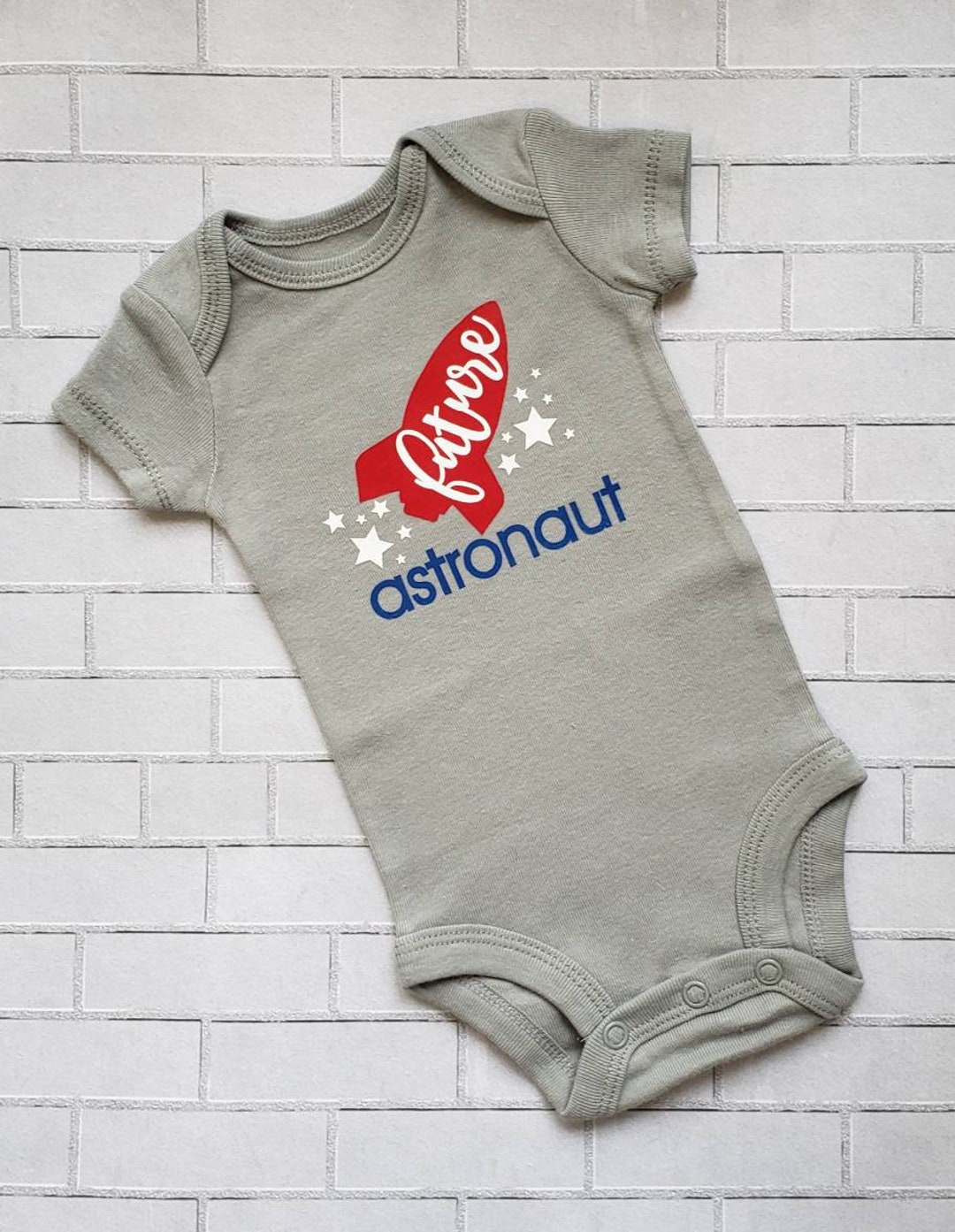 Astronaut Bodysuit Outer Space Apparel Baby Clothes Rocket Outfit Baby ...