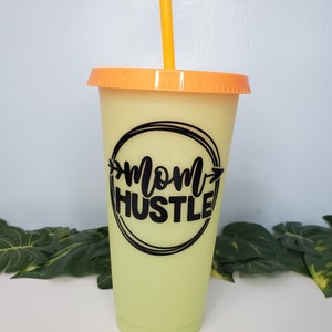Color Changing Cold Cup - Mom Hustle - Changing Color Cup Tumbler ...