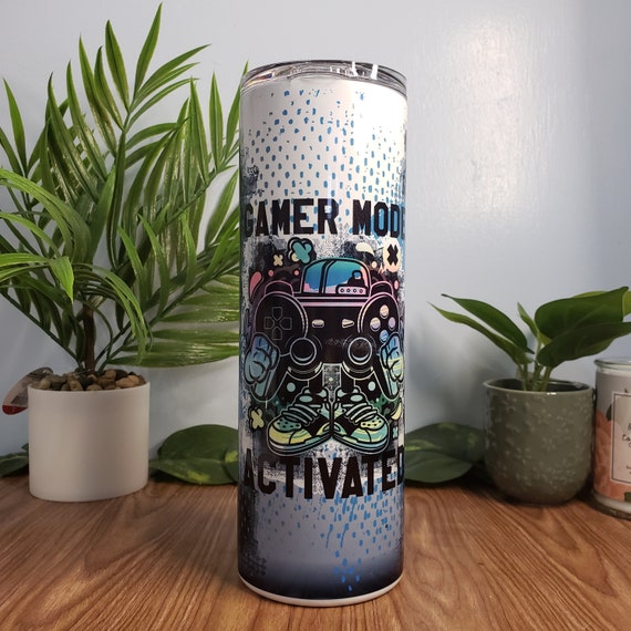 Gamer Mode Activated Gamer Tumbler Gamer Gift Video Game | Etsy