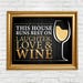 Wine Sign - Printable Sign - Wine Print - Digital Download - Kitchen ...