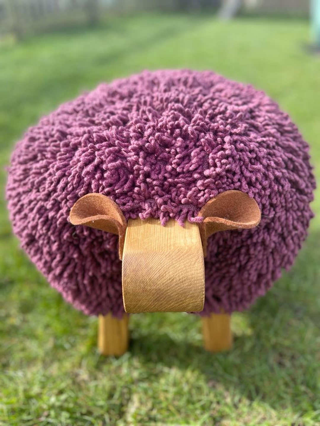 Sheep Footstool - Etsy UK