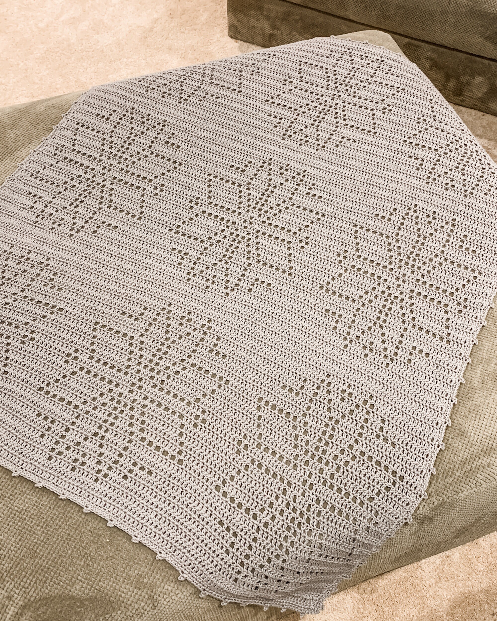 Lumi Blanket :: Filet Crochet Pattern :: Nordic Snowflakes — Owl B ...