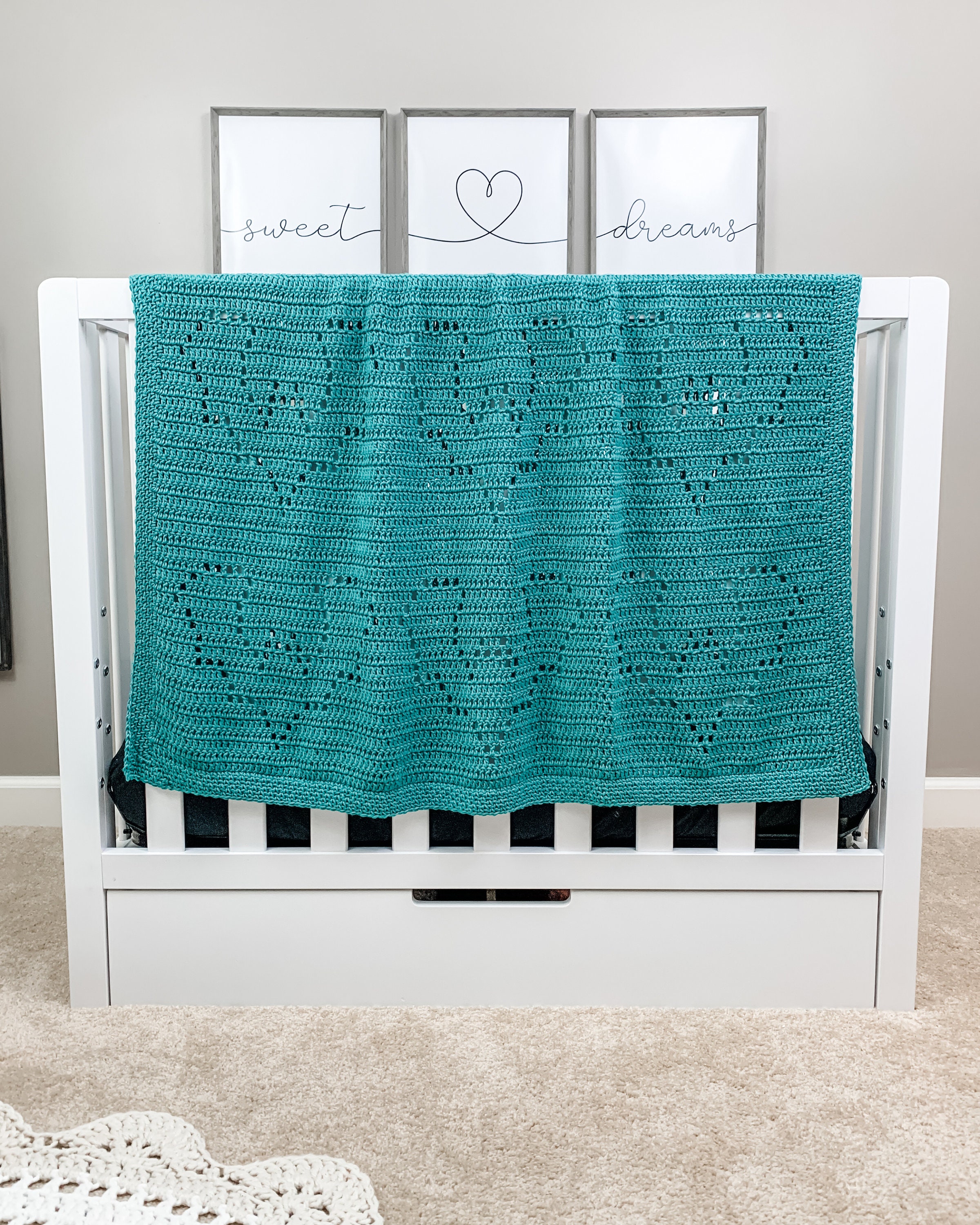 Luna Blanket :: Filet Crochet Pattern :: Bats — Owl B. Hooked - Filet ...