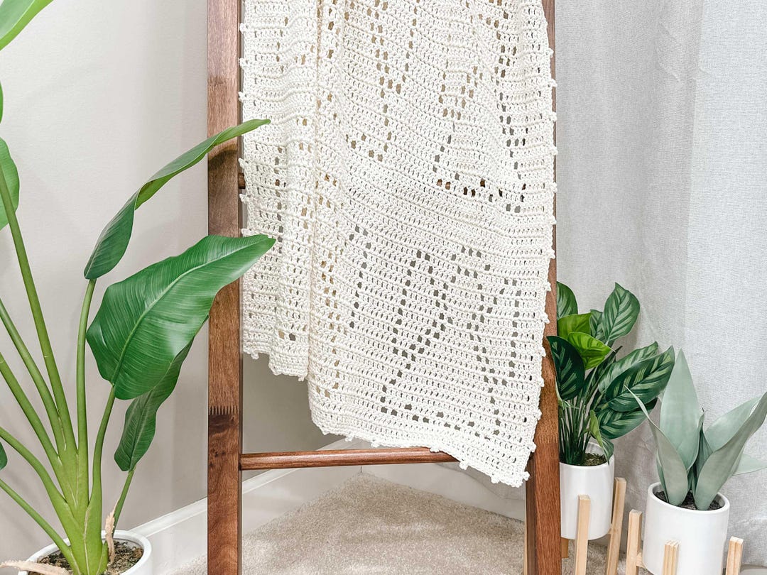 Crochet Angel Blanket Pattern | Angel Filet Crochet Pattern | Religious ...