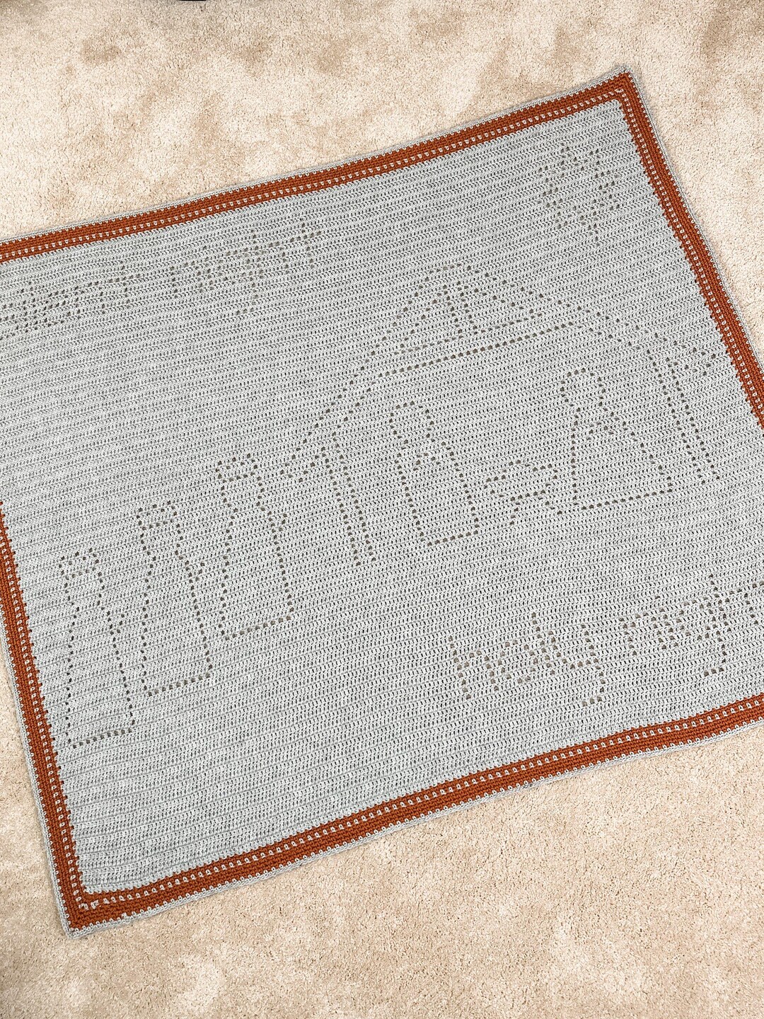 Filet Crochet Nativity Blanket Pattern | Christmas Afghan Crochet ...