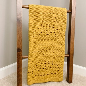 Witch Filet Crochet Blanket Pattern | Halloween Afghan (PDF Pattern) - Etsy