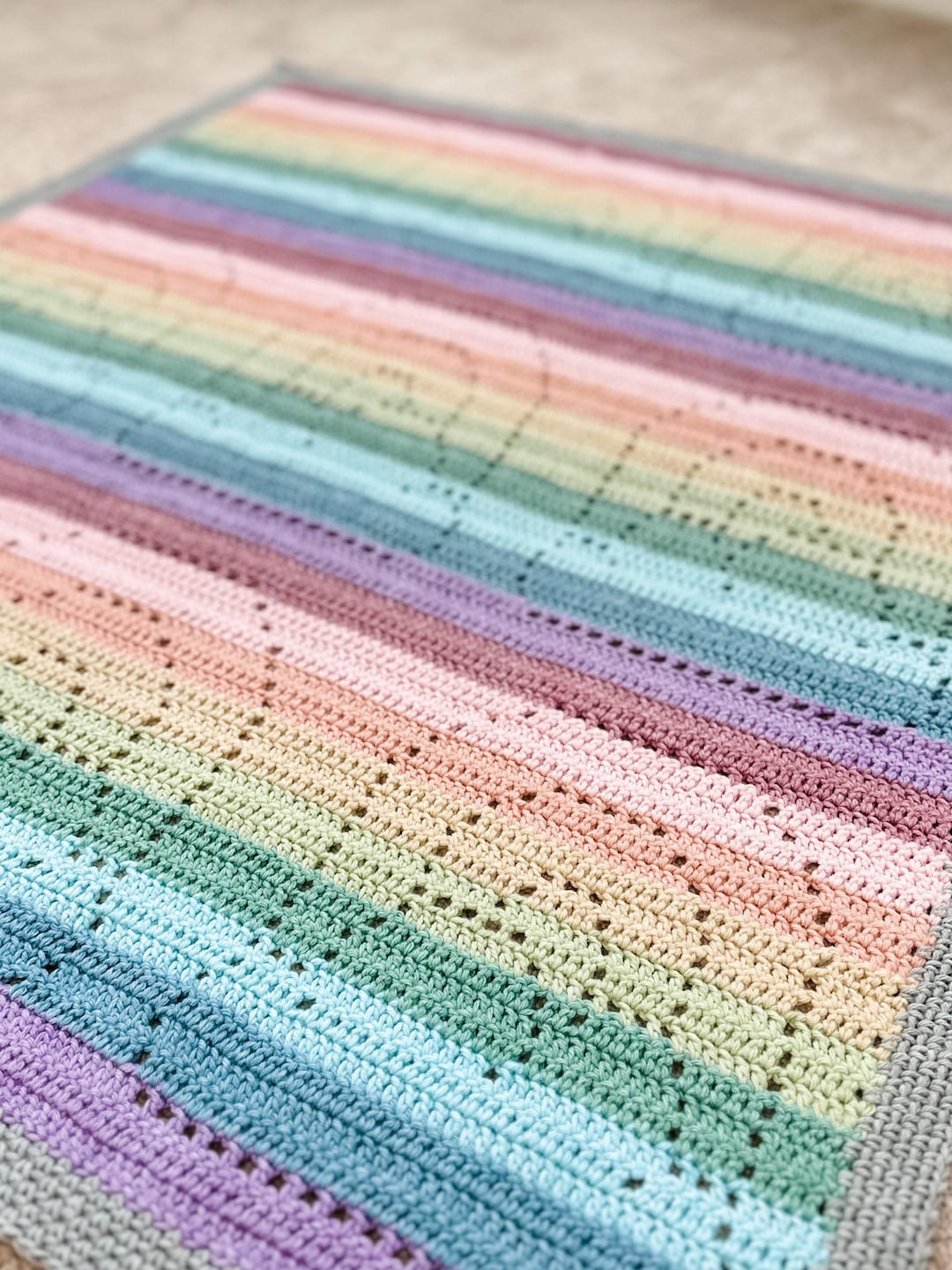Crochet Baby Blanket Pattern | Filet Crochet Baby Blanket Crochet ...