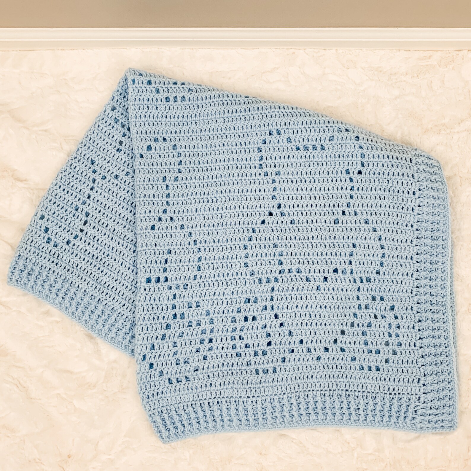 Arthur Blanket Filet Crochet Blanket Pattern Baby Blanket - Etsy