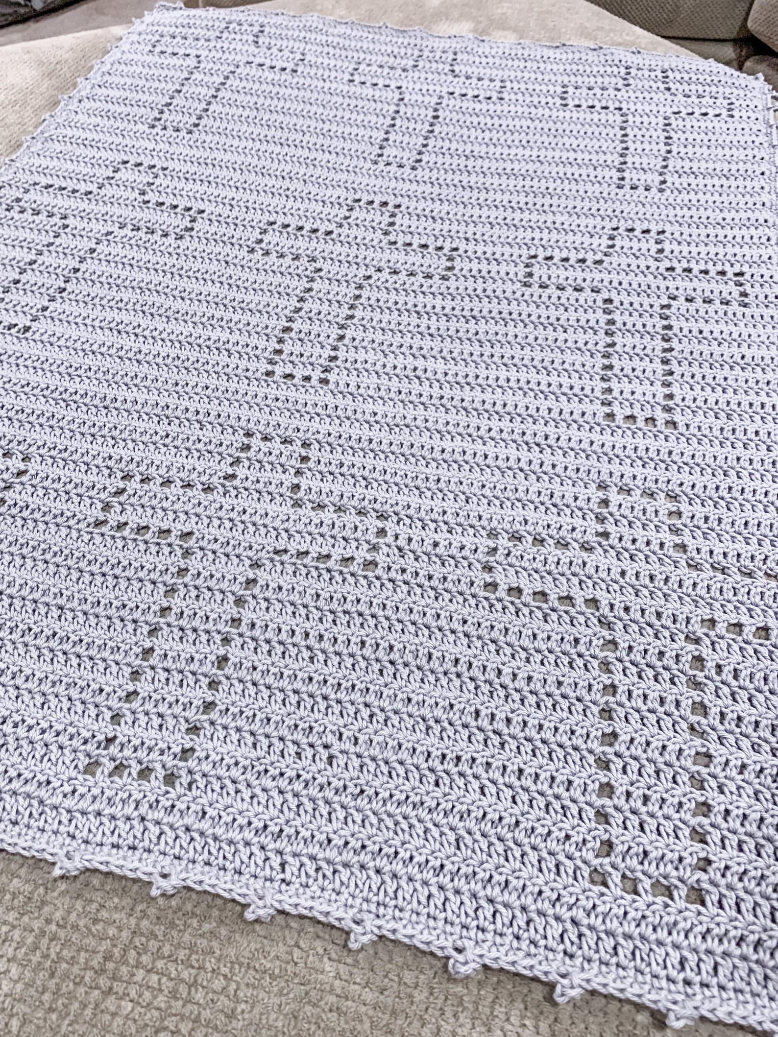Crochet Cross Baby Blanket Pattern | Religious Crochet Blanket Patterns ...