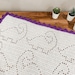 Littlefoot Blanket | Filet Crochet Blanket Pattern | Baby Blanket ...