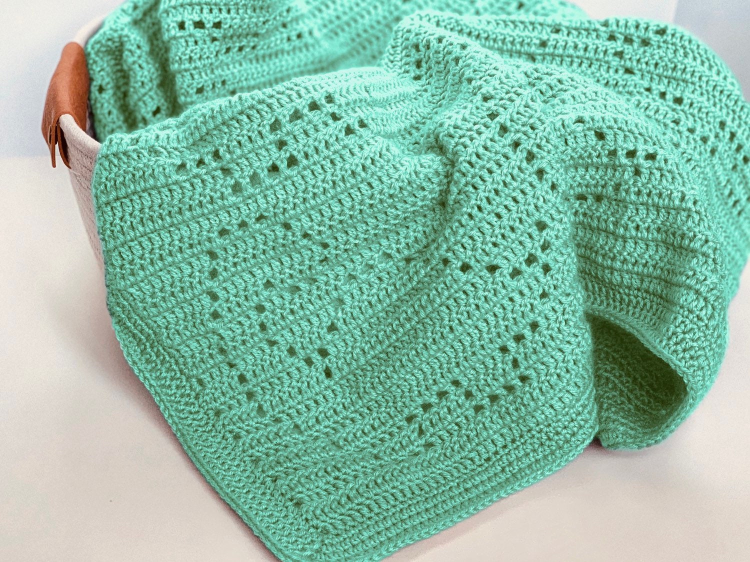 Littlefoot Blanket Filet Crochet Blanket Pattern Baby - Etsy