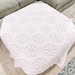 Filet Crochet Blanket Pattern | Cancer Awareness Ribbon Blanket ...