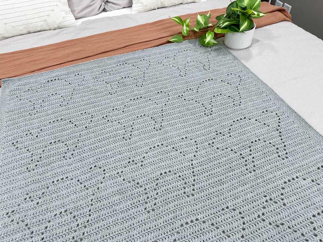 Halloween Crochet Blanket Pattern | Fall Crochet Blanket Pattern ...