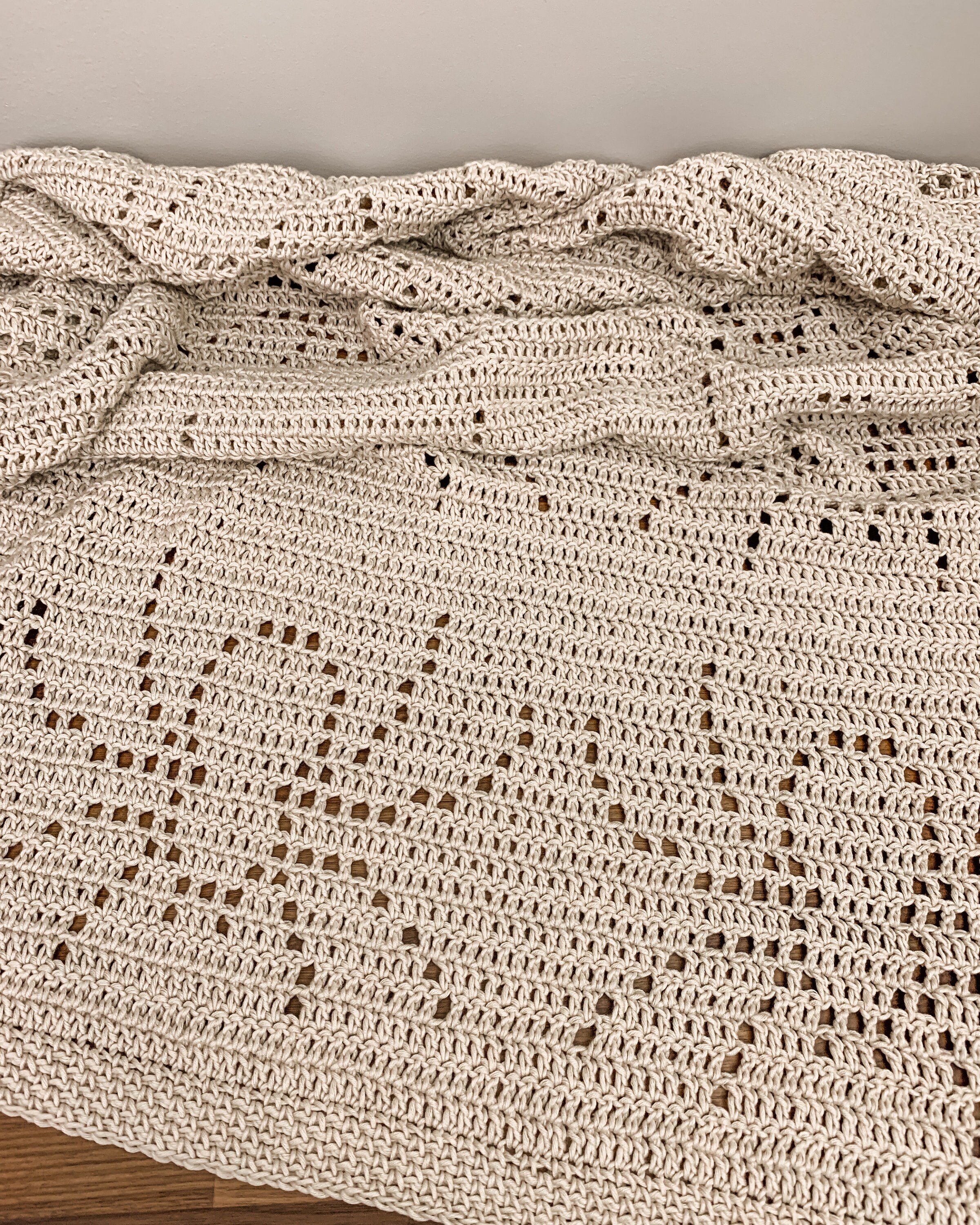 Fiona Blanket :: Filet Crochet Pattern :: Flamingos — Owl B. Hooked ...