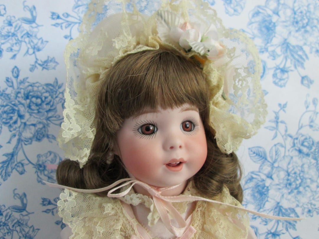Antique Reproduction SFBJ Twirp All Porcelain Doll - Girl - Etsy