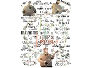 Luke combs svg | Etsy