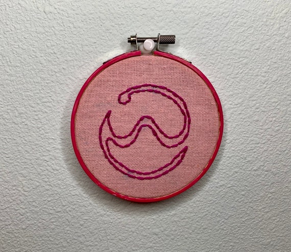 CHROMATICA Album Symbol Embroidery - Etsy UK