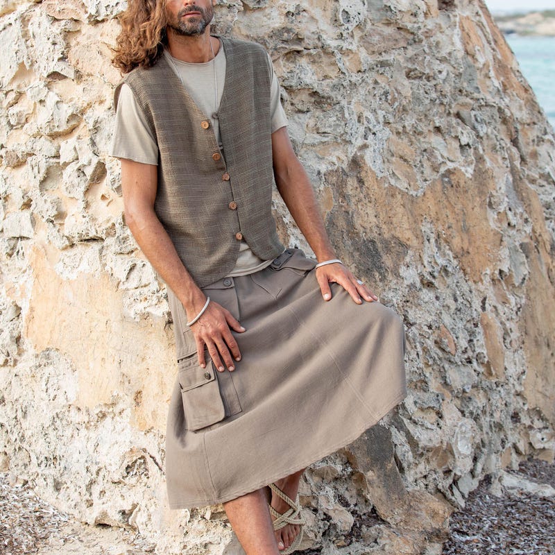 Men utility skirt - Etsy.de