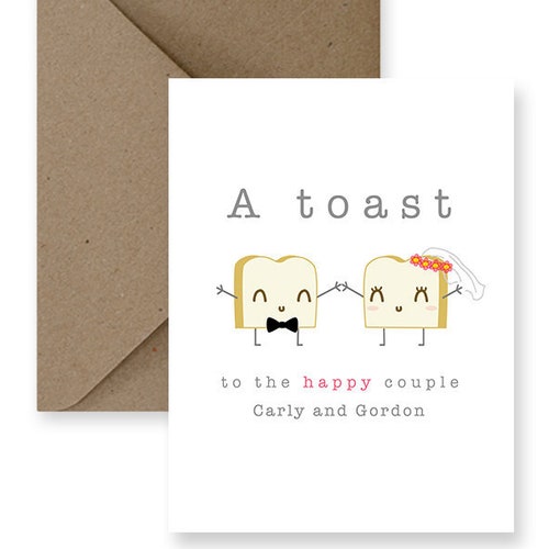 Personalized Funny Wedding Card Cute Wedding Card Funny - Etsy