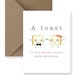 Personalized Funny Wedding Card, Cute Wedding Card, Funny Marriage Card ...