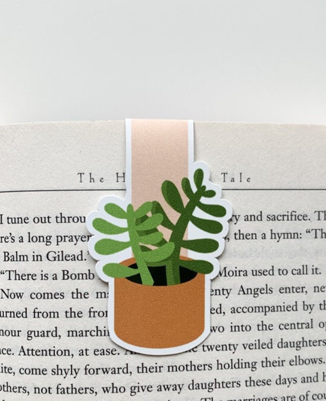 Succulent Plant Magnetic Bookmark, Book Lover Gift, Bookmark for Kids ...