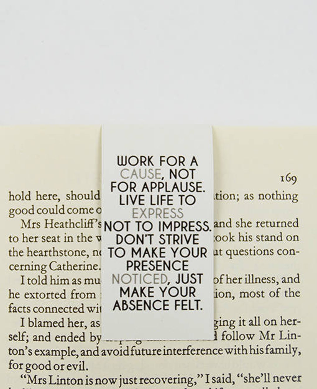 Quote Magnetic Bookmark, Book Lover Gift, Bookmark for Kids, Gift for ...