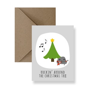 Funny Christmas Card Cute Christmas Card Pun Christmas Card - Etsy