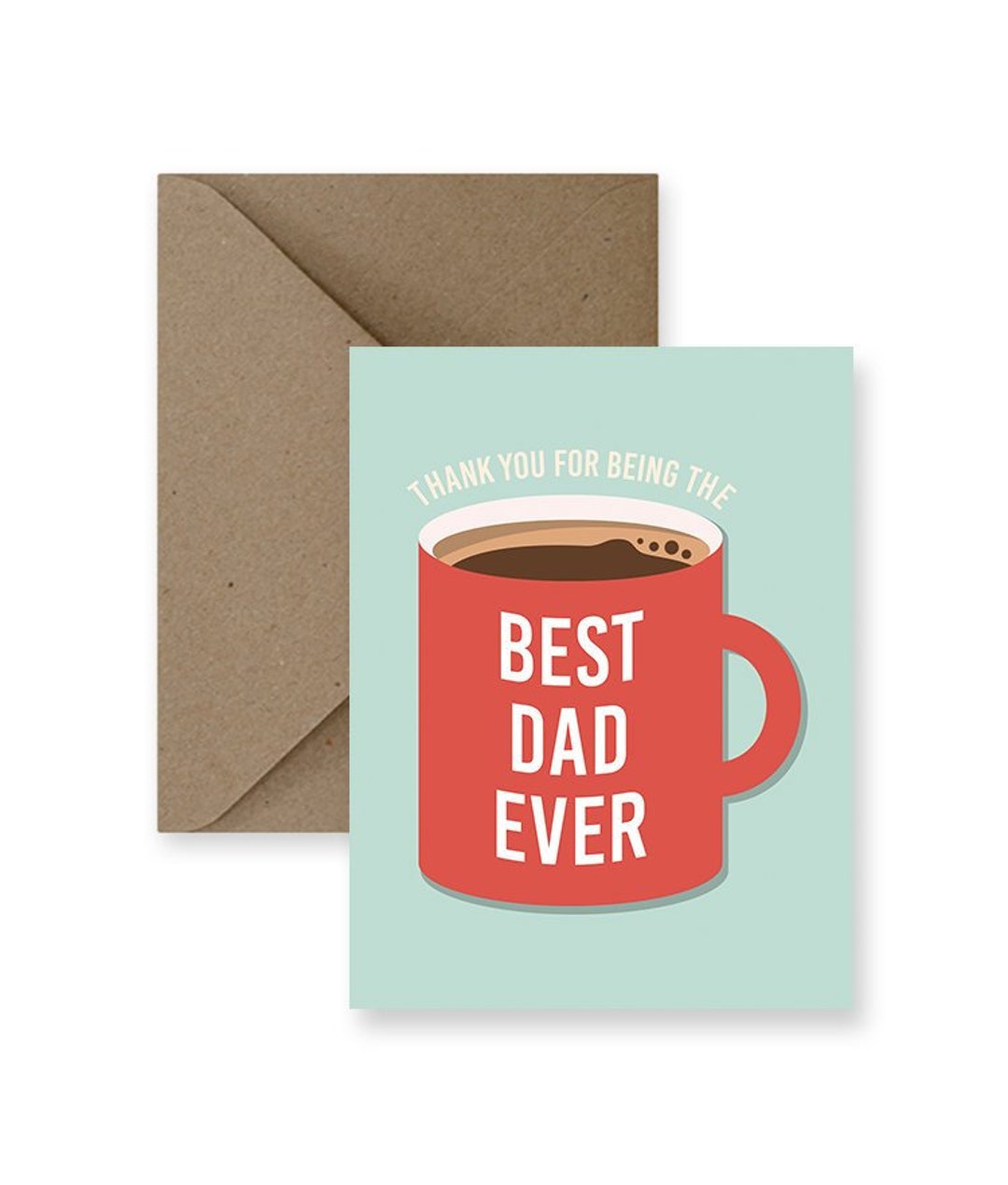 Coffee Father's Day Card Cool Card for Father's Day Pun Card for Dad ...