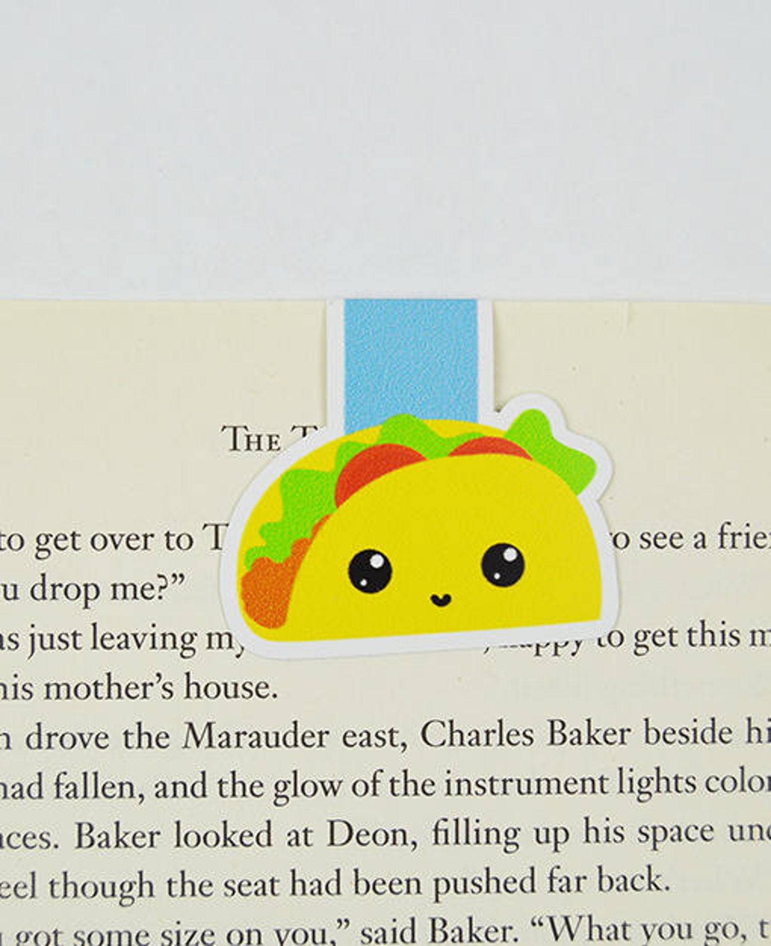 Taco Magnetic Bookmark, Book Lover Gift, Bookmark for Kids, Gift for ...