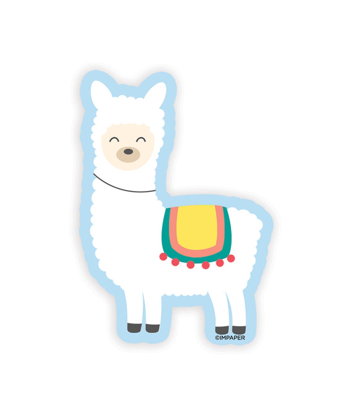 Alpaca Stickers Cute Stickers for Friends Animal Stickers - Etsy