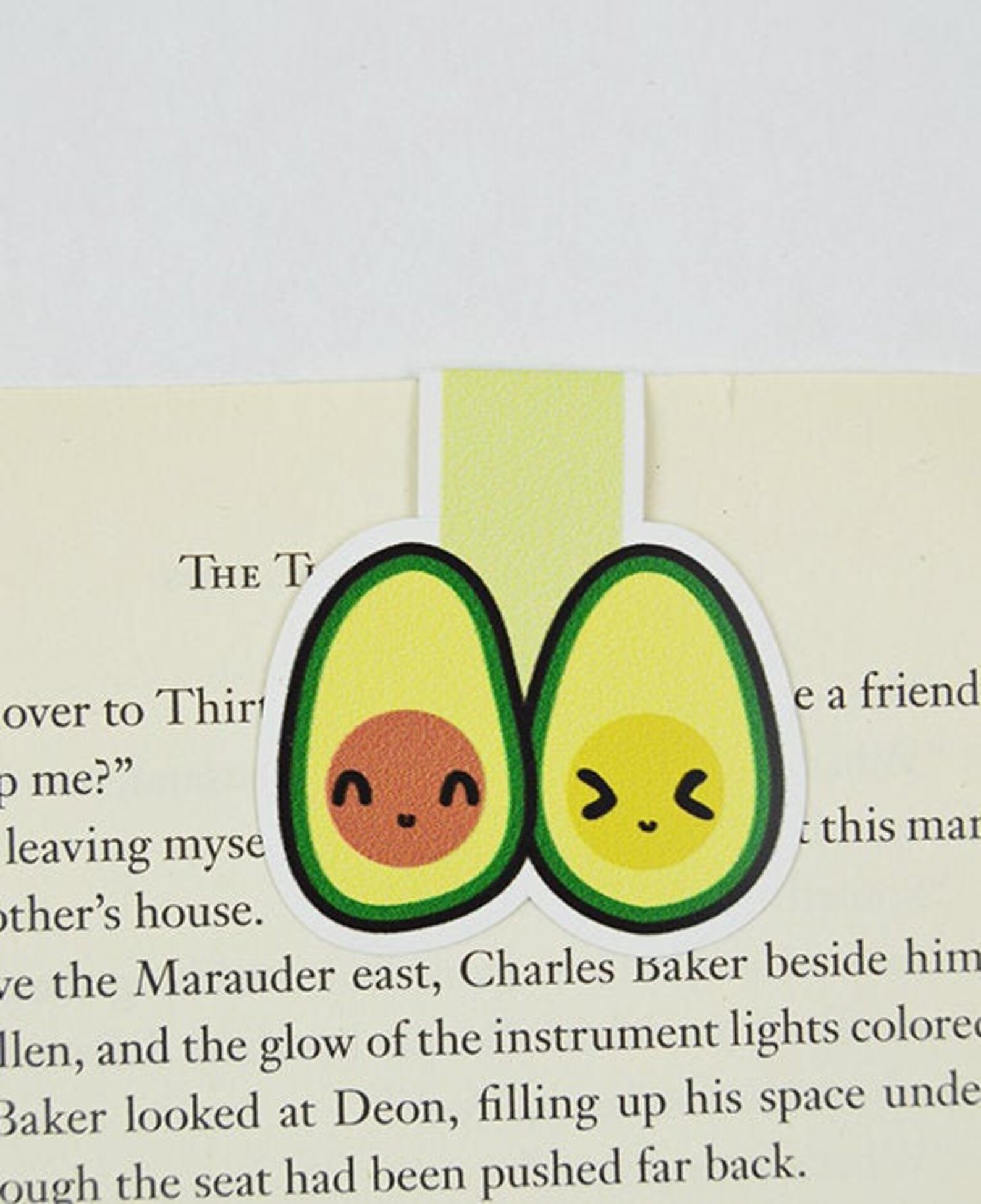 Avocado Magnetic Bookmark Book Lover Gift Bookmark for Kids - Etsy