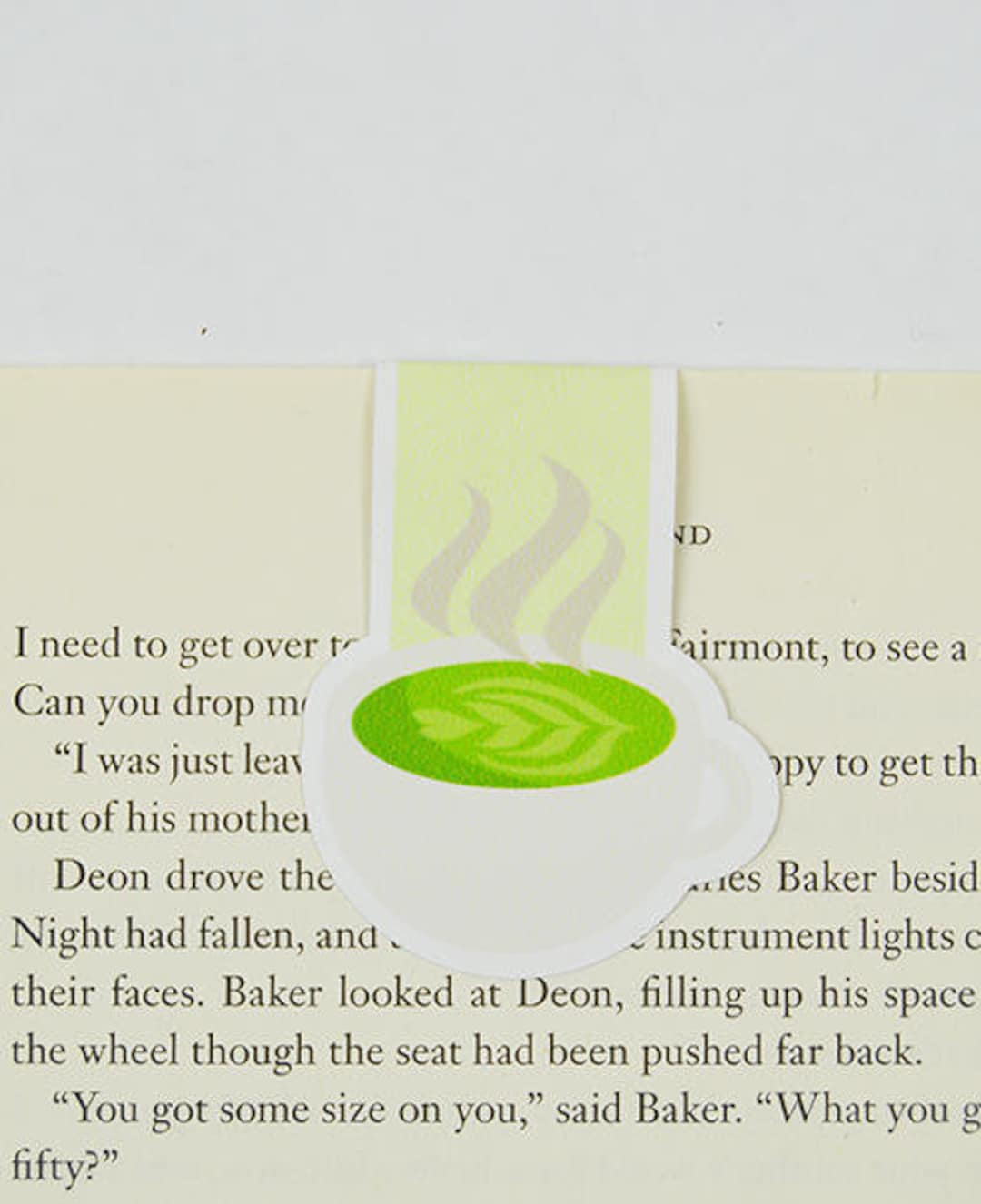 Matcha Tea Magnetic Bookmark, Book Lover Gift, Bookmark for Kids, Gift ...