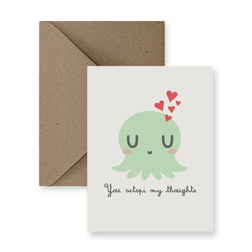 Funny Love Cards for Him Cute Love Card for Boyfriend Pun Love - Etsy