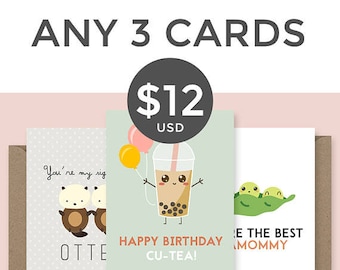 Bulk Greeting Cards | Etsy