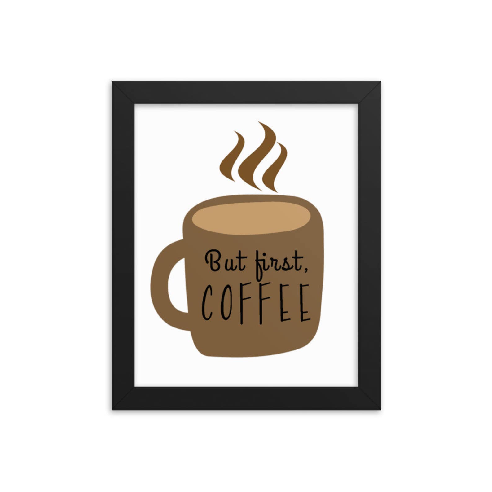 But First Coffee Kitchen Wall Art Kitchen Decor Wall Art - Etsy