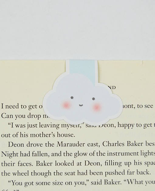 Cloud Magnetic Bookmark Book Lover Gift Bookmark for Kids | Etsy