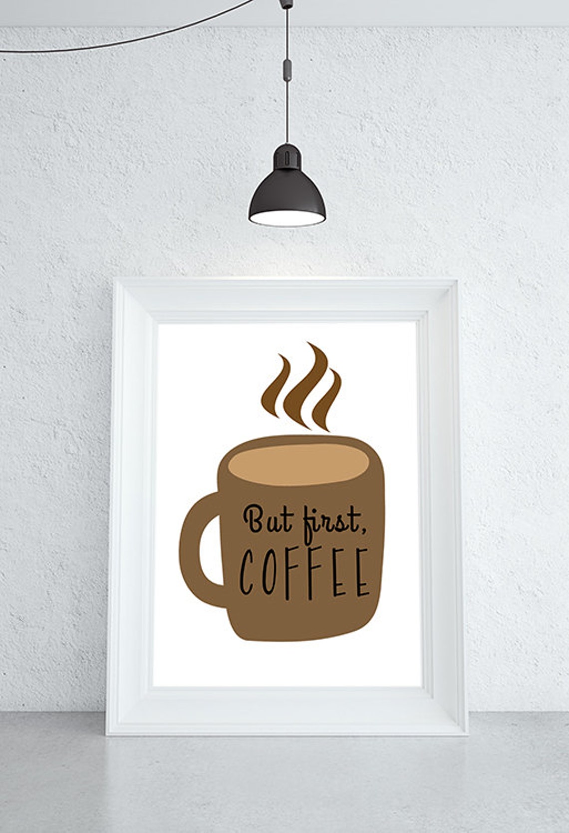 But First Coffee Kitchen Wall Art Kitchen Decor Wall Art - Etsy