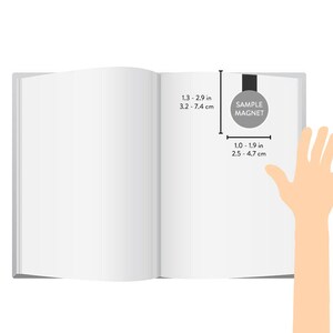 Macaron Magnetic Bookmark, Book Lover Gift, Bookmark for Kids, Gift for ...