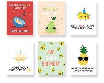 Food Greeting Card | Etsy