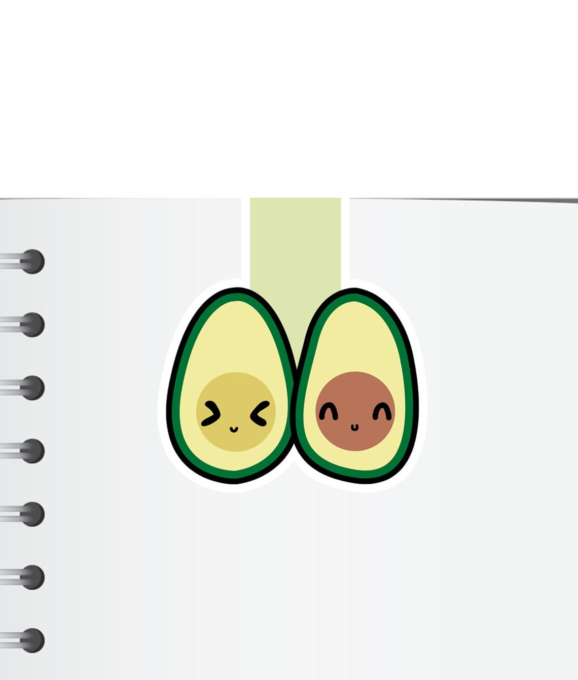 Avocado Magnetic Bookmark Book Lover Gift Bookmark for Kids - Etsy