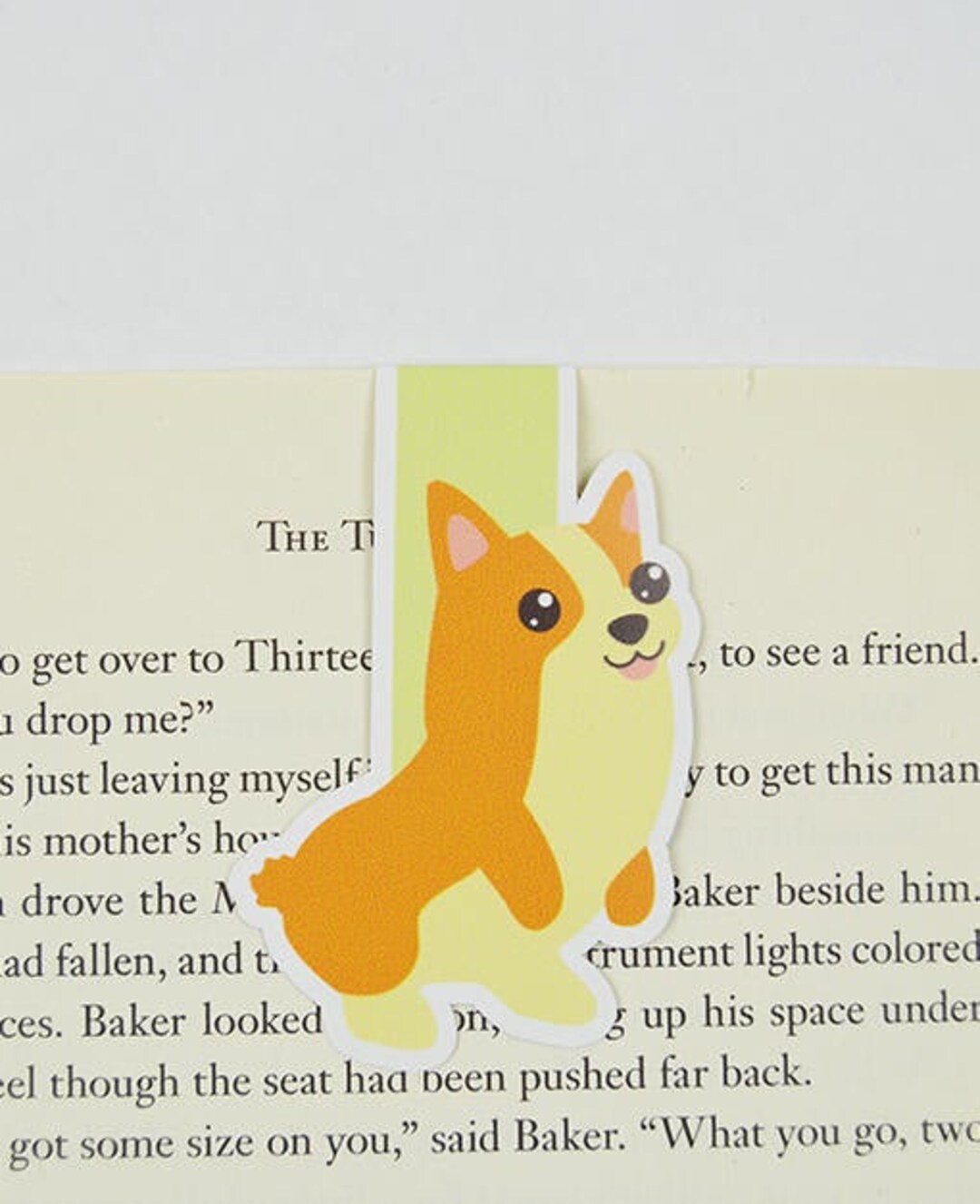 Corgi Magnetic Bookmark, Book Lover Gift, Bookmark for Kids, Gift for ...