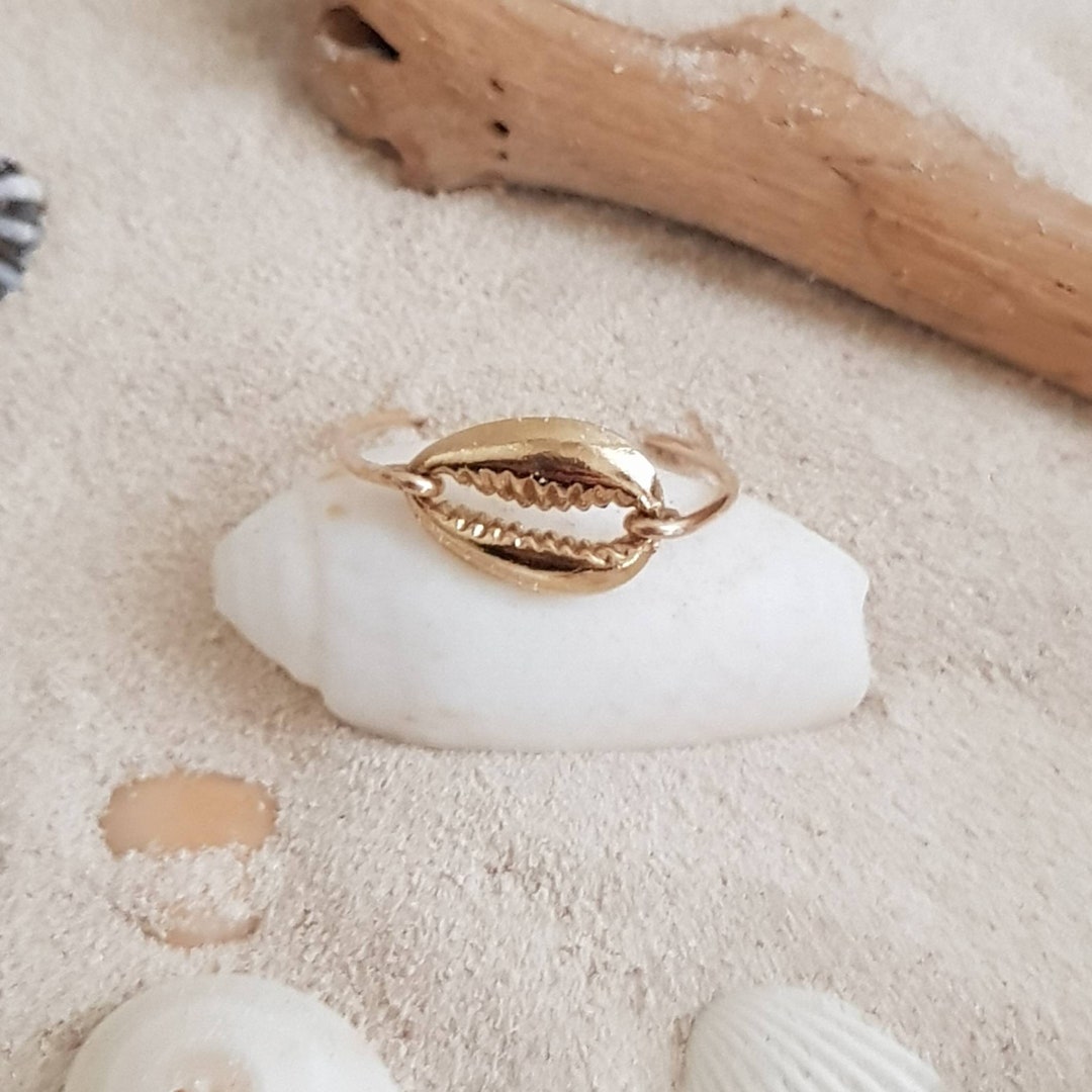 Jonc Cauri Gold Plated Ring - Etsy