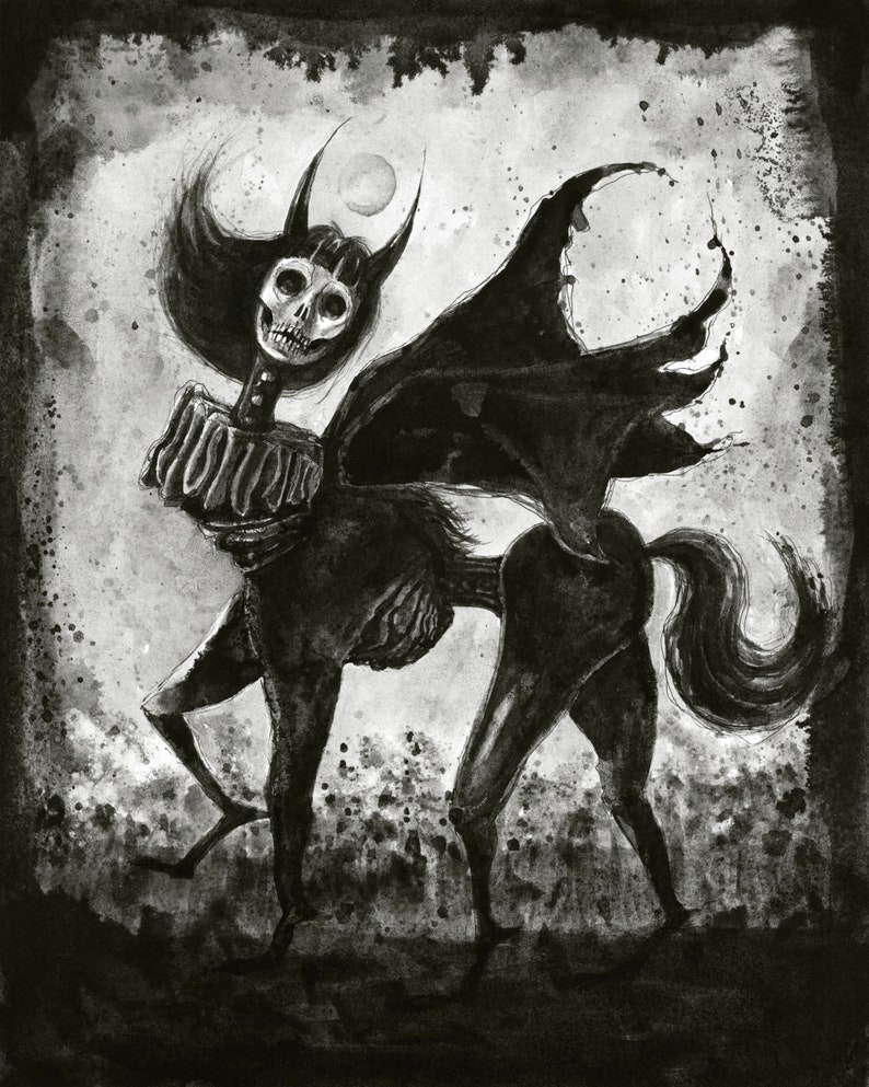 The Jesters Pet print of an Original Painting by Michael - Etsy