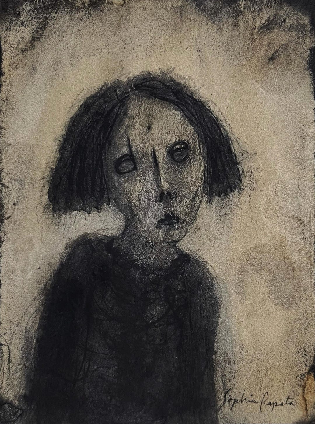 Die (original 3”x4” Watercolor Painting by Sophia Rapata) - Etsy