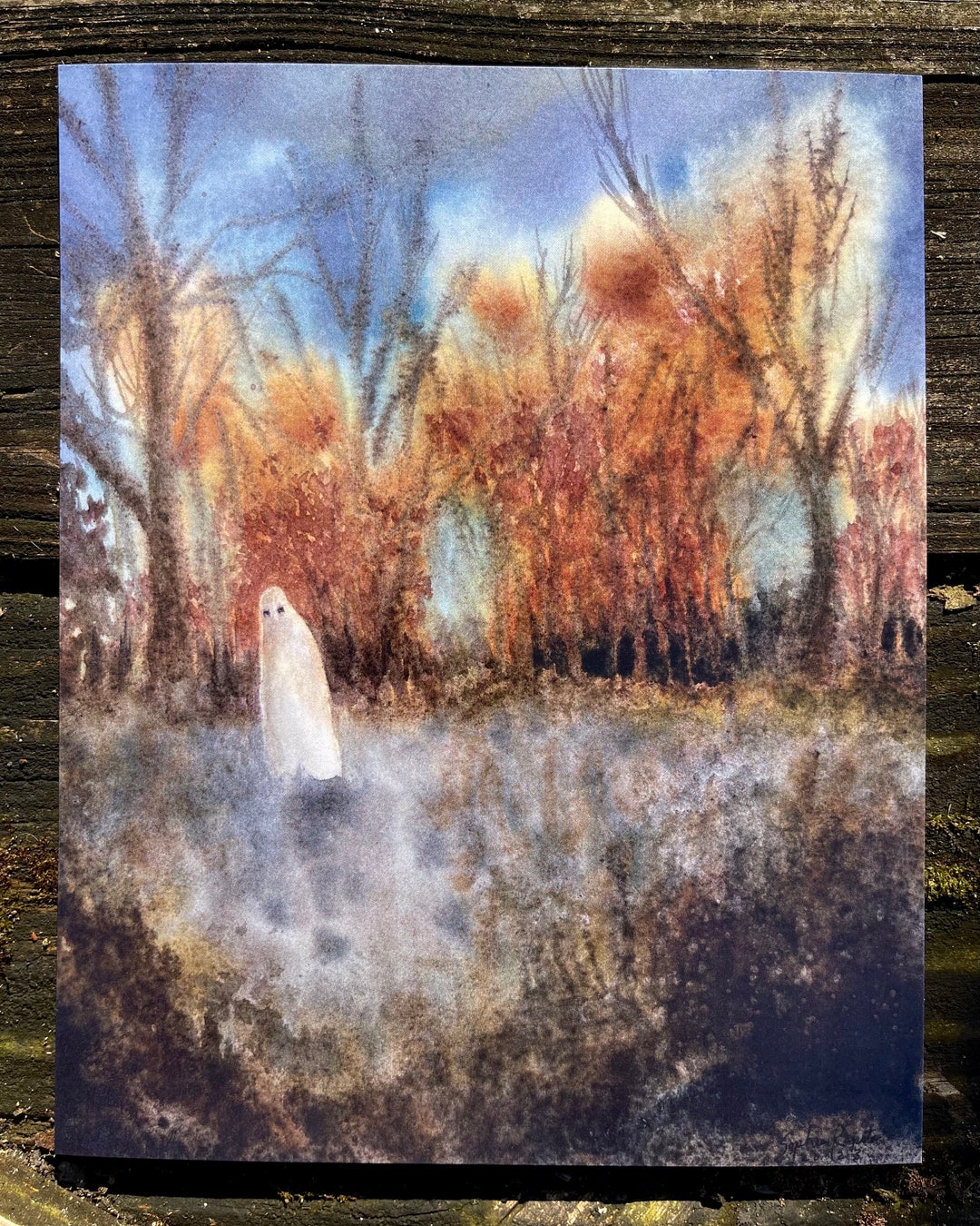 Earthbound Spirit (8”x10” Print of an Original Painting by Sophia ...